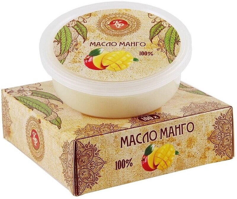 Косметическое масло-баттер манго, Королевская роза, 100 г.