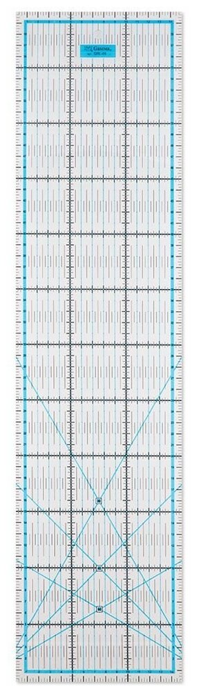 Инструменты Gamma Линейка для пэчворка QRL-05 15 x 60 см в пакете пластик
