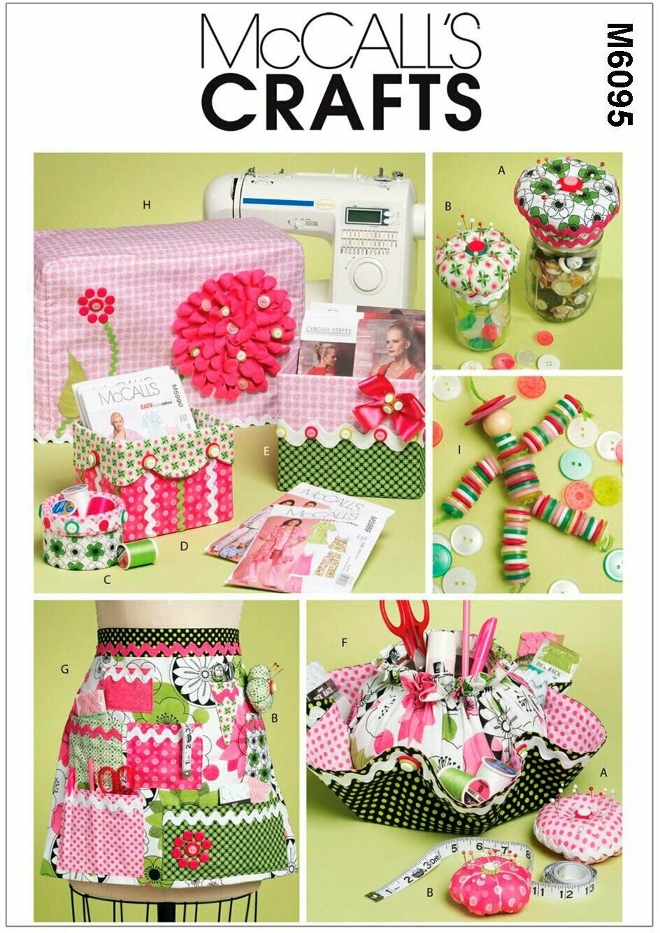 Выкройка McCall's №6095 Швейные аксессуары