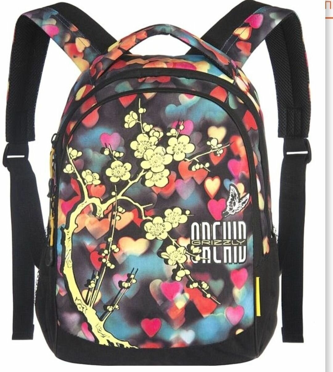 Рюкзак 27*35*17 сердечки