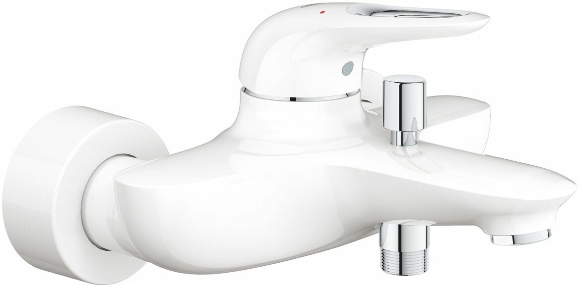 Смеситель Grohe Eurostyle New 33591LS3 для ванны с душем белый