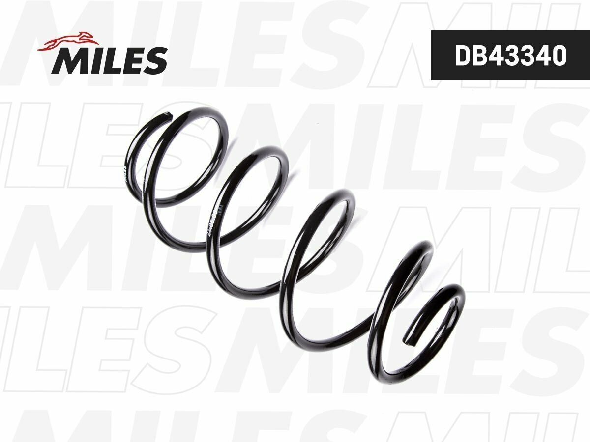 MILES Пружины передней подвески(комплект 2шт) VW Polo седан/SKODA Rapid (LESJOFORS 4095103) DB43340