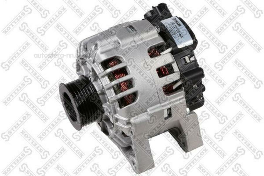 STELLOX 0610708SX Генератор 12V 80A со шкивомCitroen C4/C5/Xsara, Peugeot 206/307/40