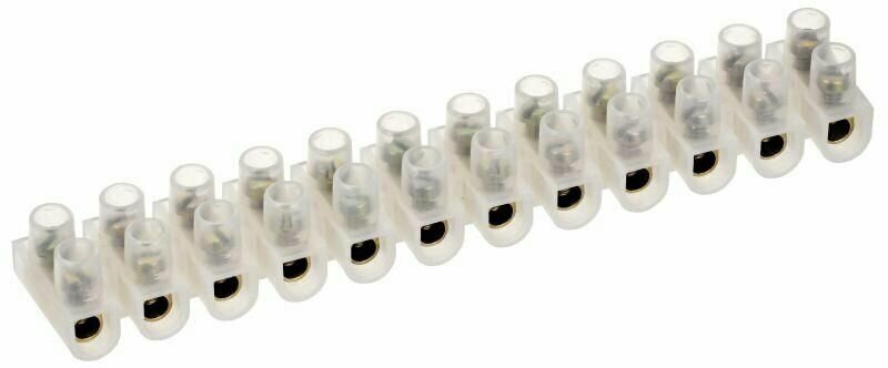 Колодка клеммная ЗВИ-20 4-10кв. мм 12 пар IEK UZV3-020-06