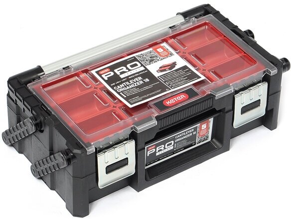 Ящик CANTILEVER -18" раздвижной с металлическим замком 46х24х15см KETER 17186819