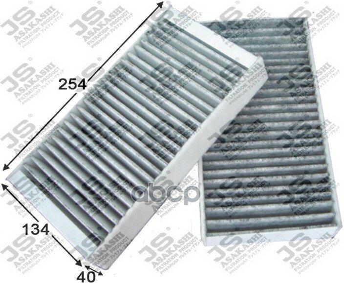 Фильтр салона JS Asakashi арт. AC0146CSET