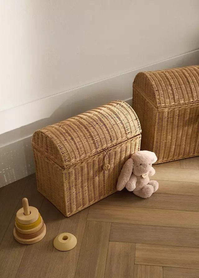 Средний сундук из ротанга MANGO 40 x 23 см цвет Коричневый
