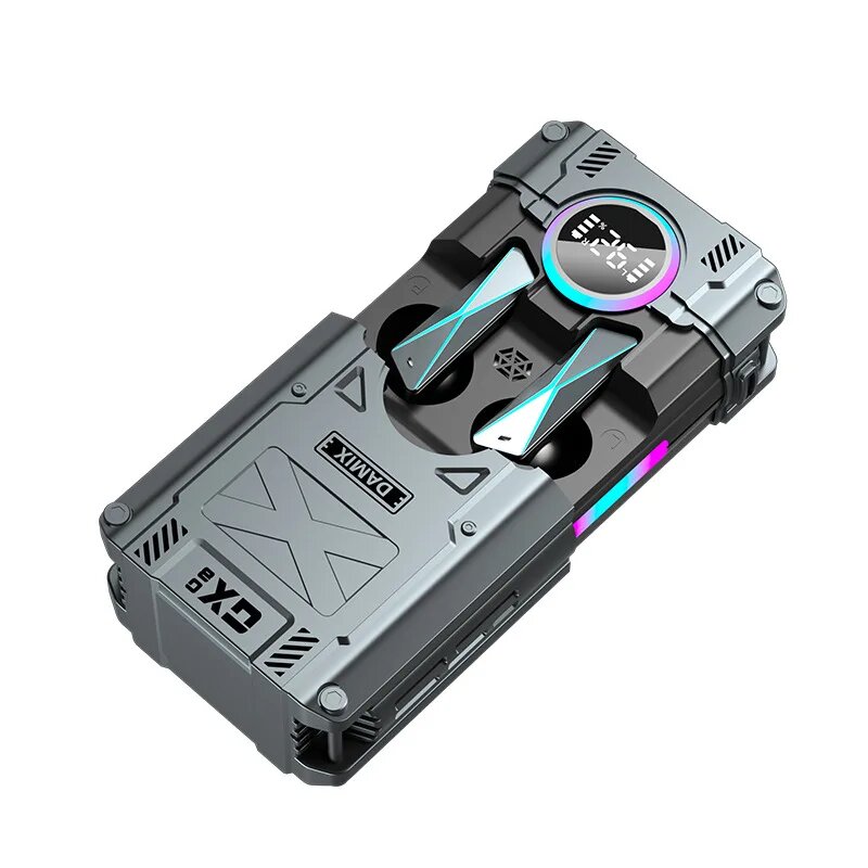 Беспроводные игровые наушники TWS Bluetooth Серый, grey