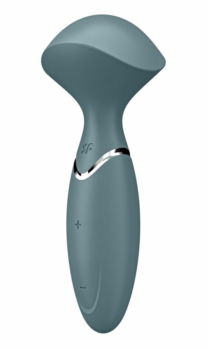 Вибромассажер Satisfyer Mini Wand-er, серый
