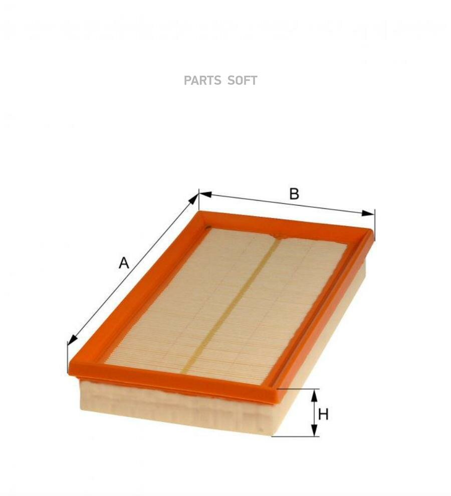 HENGST FILTER E422L Фильтр воздушный