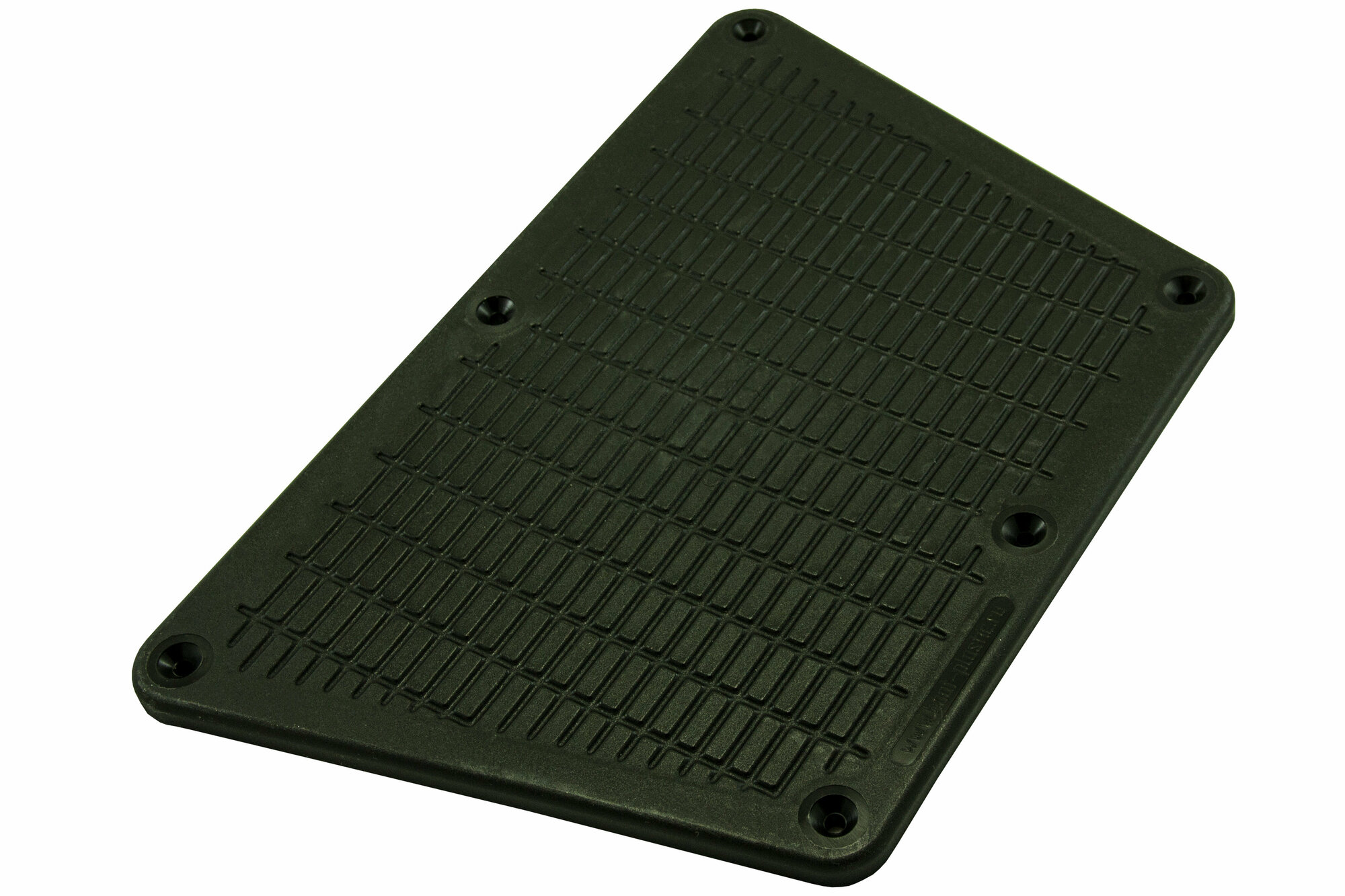 Накладка транца внешняя Rectangle №1.1 черная 1шт