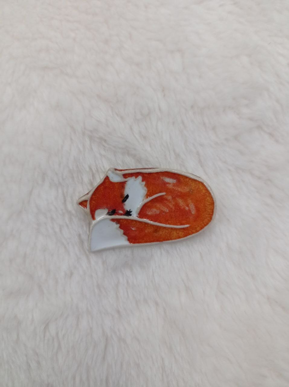 Купить Брошь Лиса за 980р. с доставкой