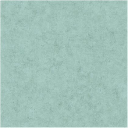 Обои бирюзовые Caselio Beton 101487060 однотонные 53 см моющиеся виниловые Франция