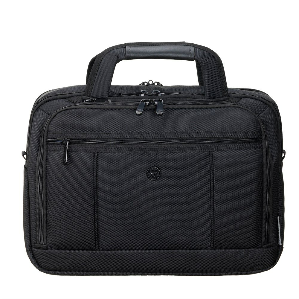 Портфель TORBER VOYAGE для ноутбука 14-16', черный, баллистический нейлон, 41 x 12 x 30 см, 11 л