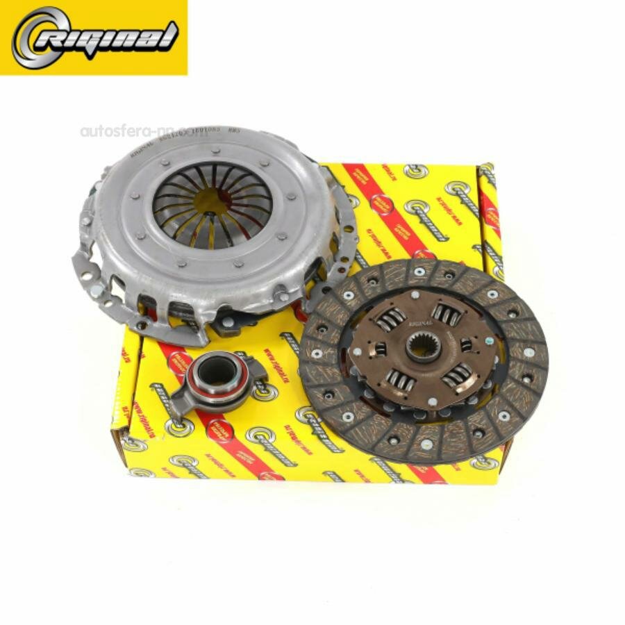 RIGINAL RG217031601000 Пакет сцепления (корзина, диск, подш.) для а/м ВАЗ-2190,2170,1118-2 RIGINAL