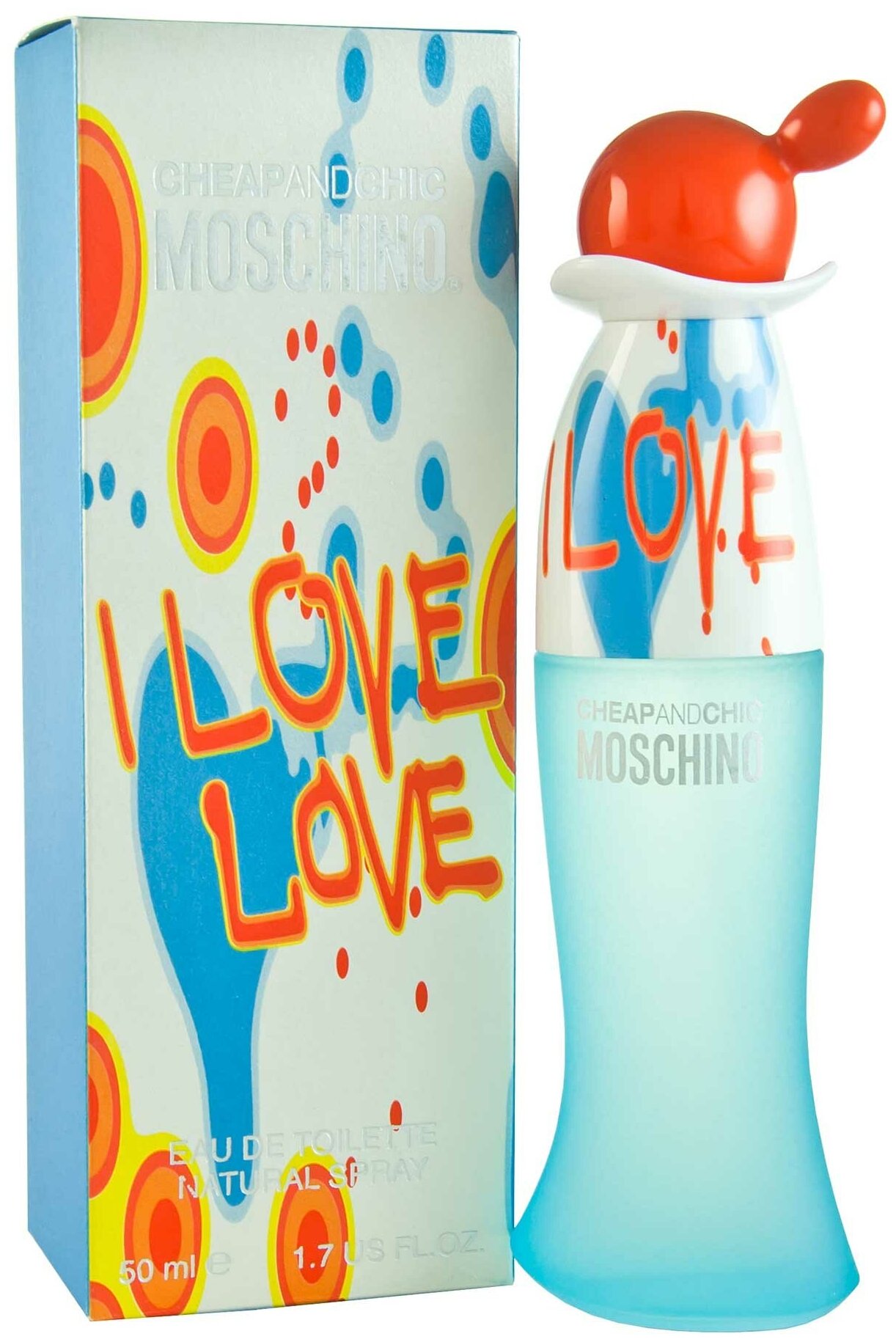 Туалетная вода Moschino Cheap & Chic I Love Love женская 50 мл