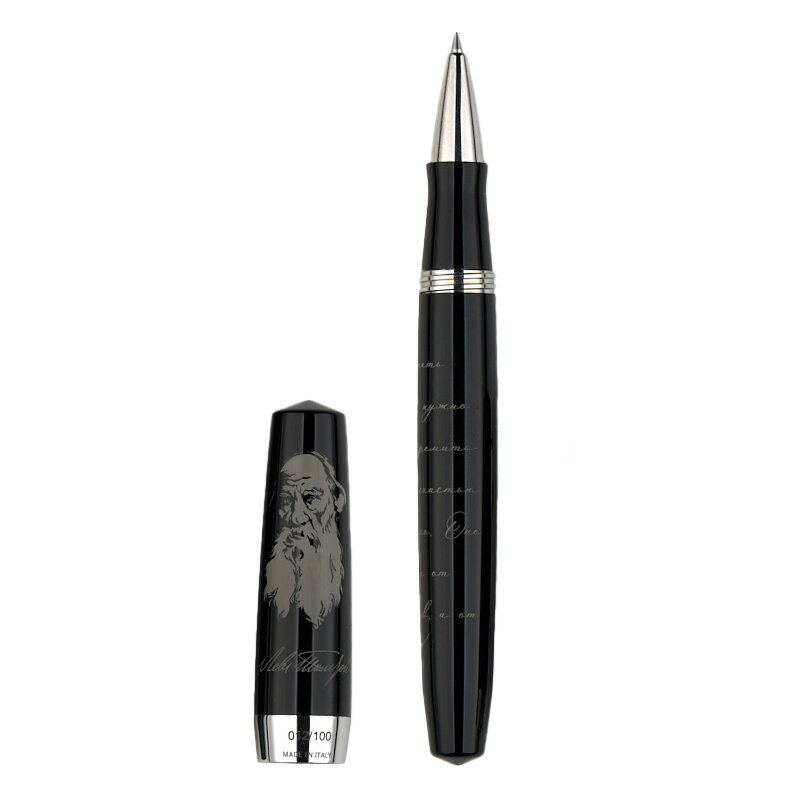 Ручка-роллер Montegrappa Lev Tolstoy Limited Edition. Артикул ELM-TOL-RB
