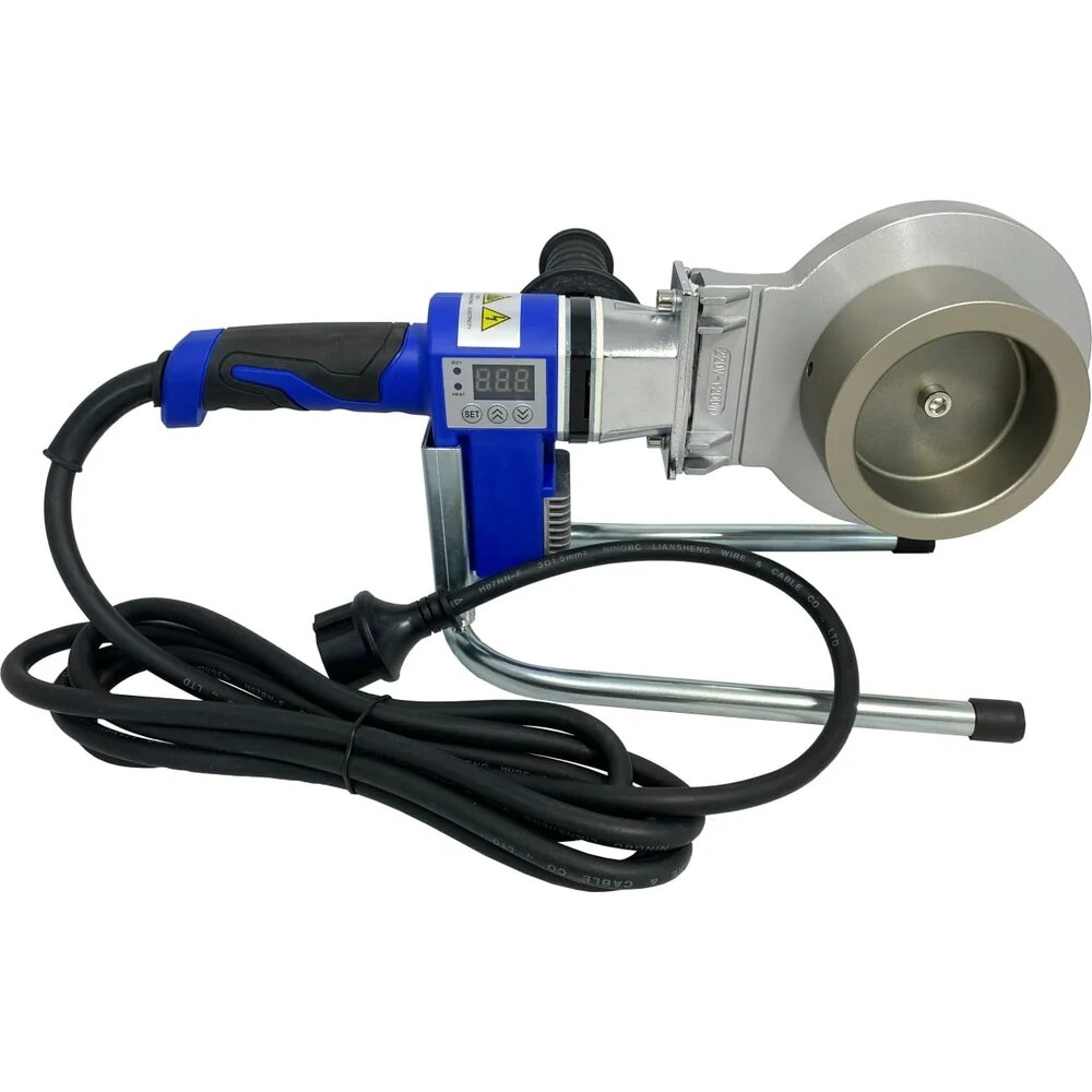 Сварочный аппарат с дисплеем для сварки пластиковых труб Vavilon Aqua 75-110, 1200W VA/FYD110/75-110D для надежного соединения