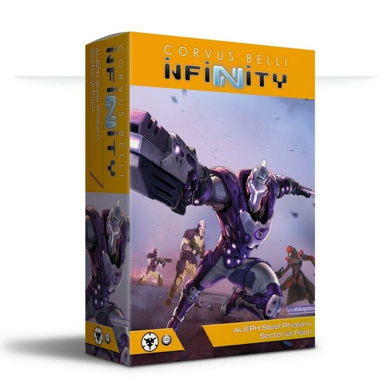Corvus belli Infinity Aleps Steel Phalanx Sectorial Pack