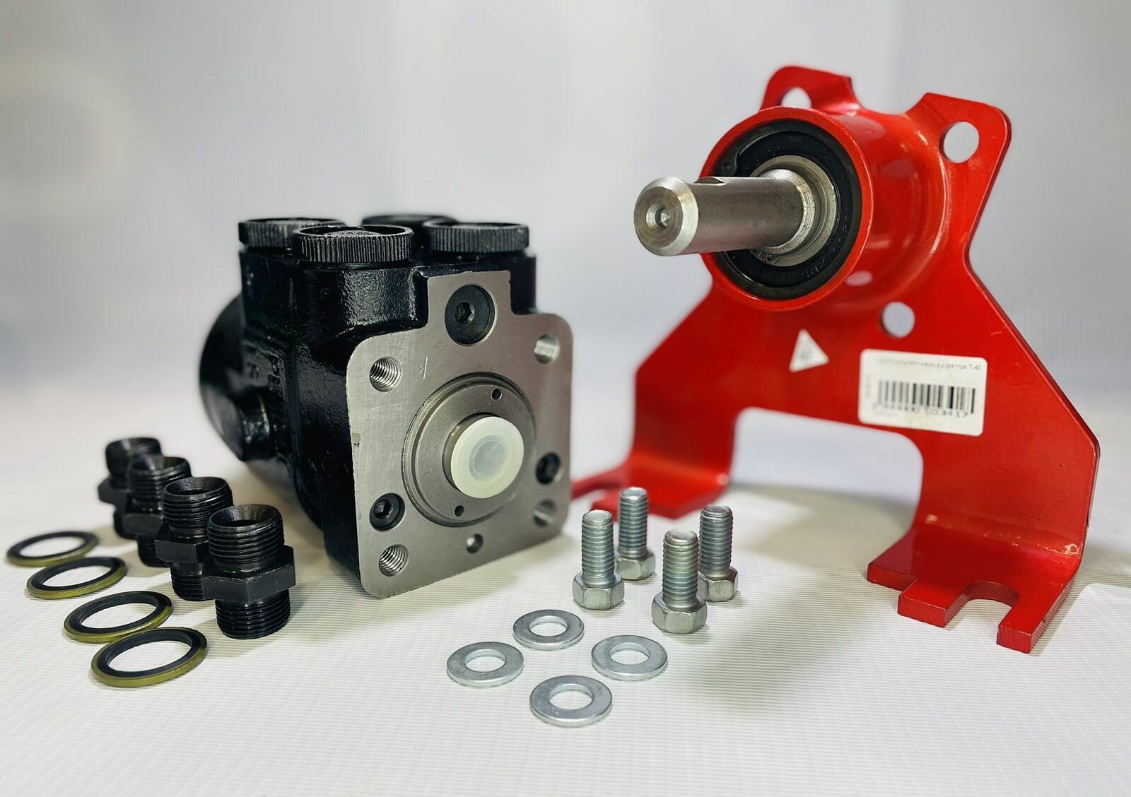 Комплект крепления насос-дозатора к рулевому валу Т-40 (кронштейн+дозатор Д160)