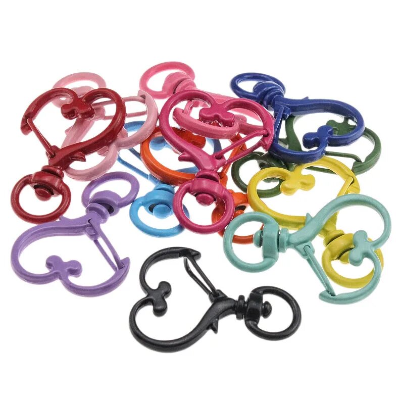 Металлические застежки-карабины 5-20 шт 34mm 5PCS-LOT, Random Mixed Color