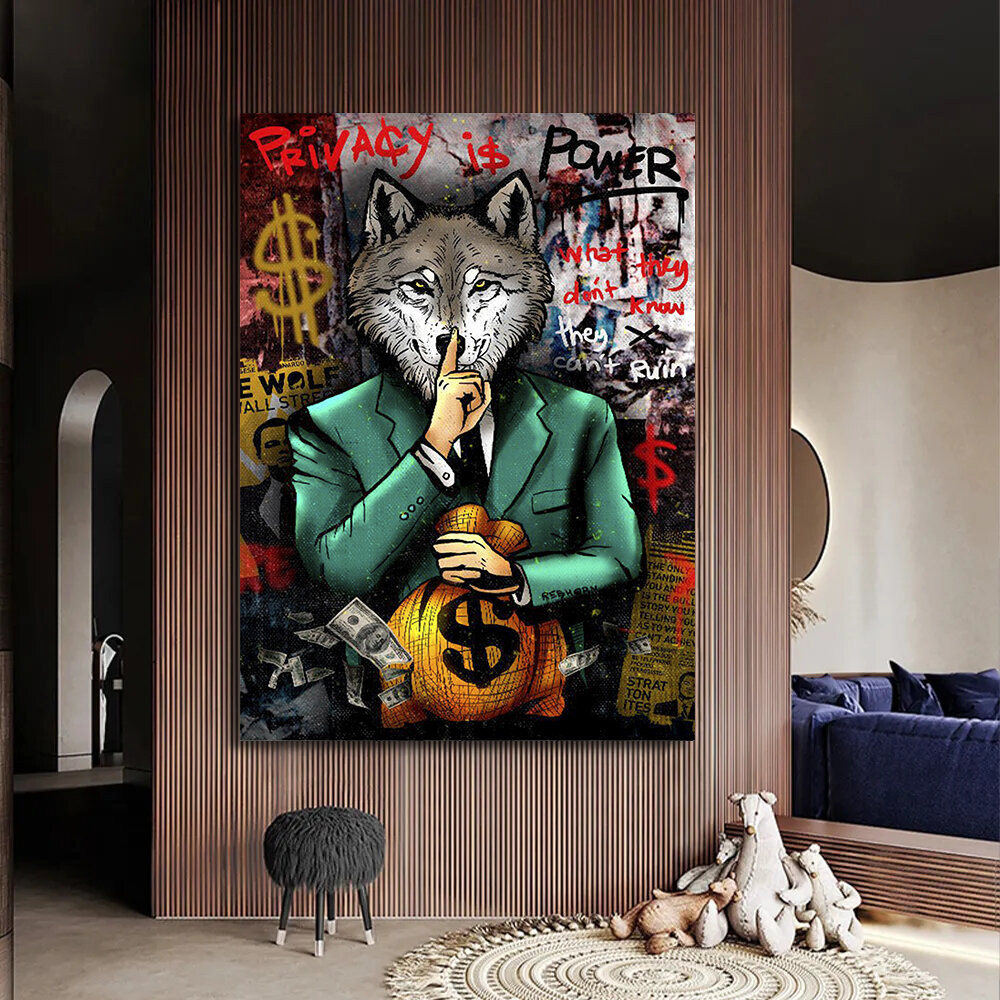 Картина деньги, мотивация постер, из коллекции "Офисные картины", 50х70 см.