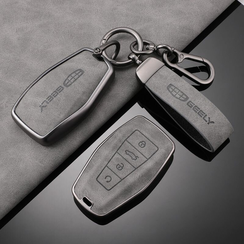 Подходит для Geely кожаный держатель для ключей