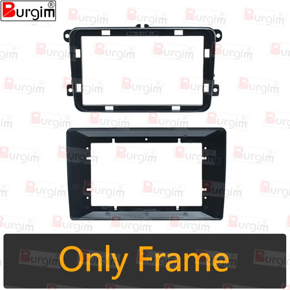 Burgim автомобильный Android Радио Рамка для Volkswagen VW Skoda Seat Универсальный 10 дюймов 2DIN Fascia стерео панель жгут провод Canbus