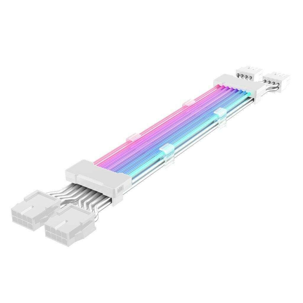 Адаптер MyPads ATX24Pin PCI-E GPU 8PinX2, 8PinX3, ARGB 5V3P для синхронизации