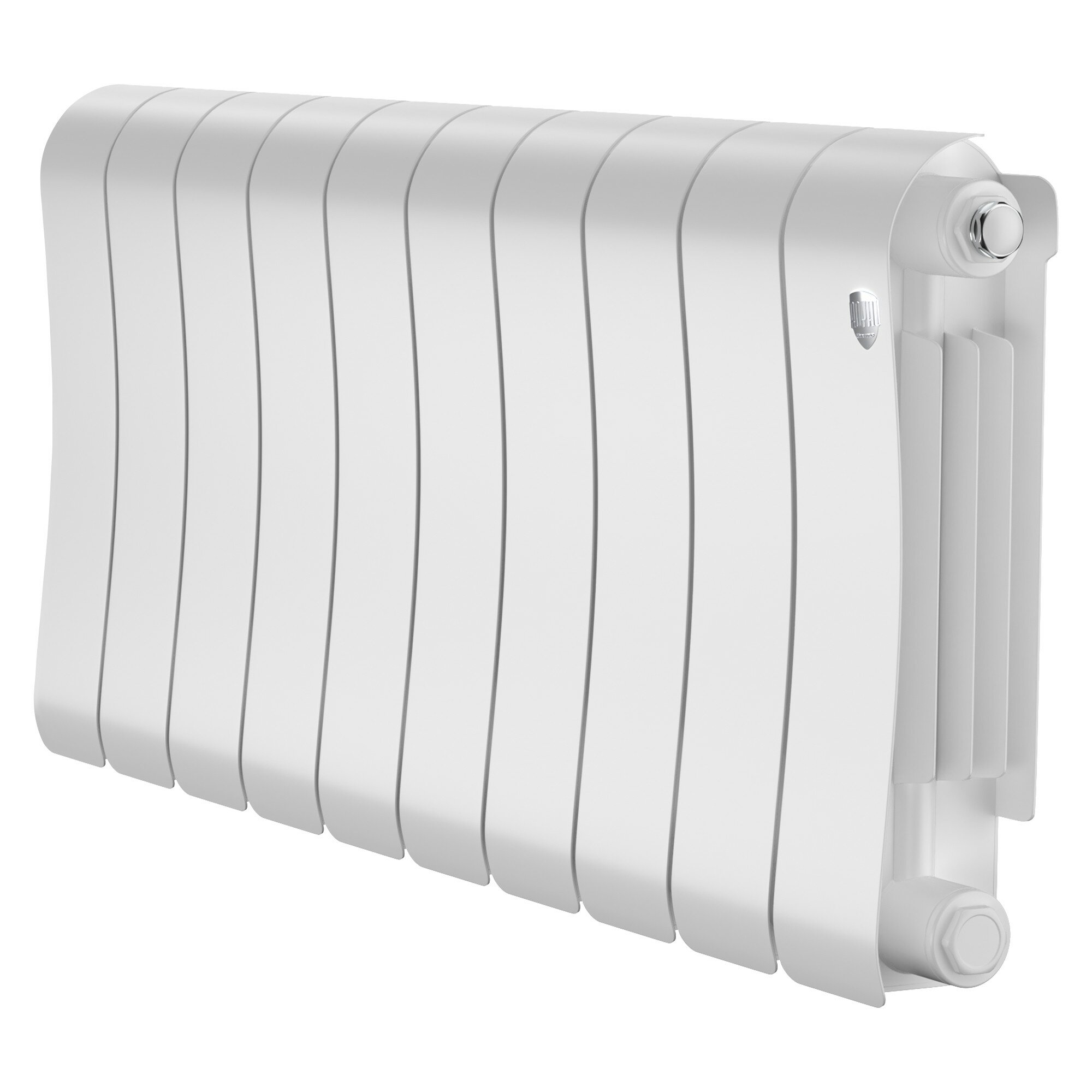 Радиатор биметаллический Royal Thermo Infinity 300 Bianco Traffico - 10 секц.