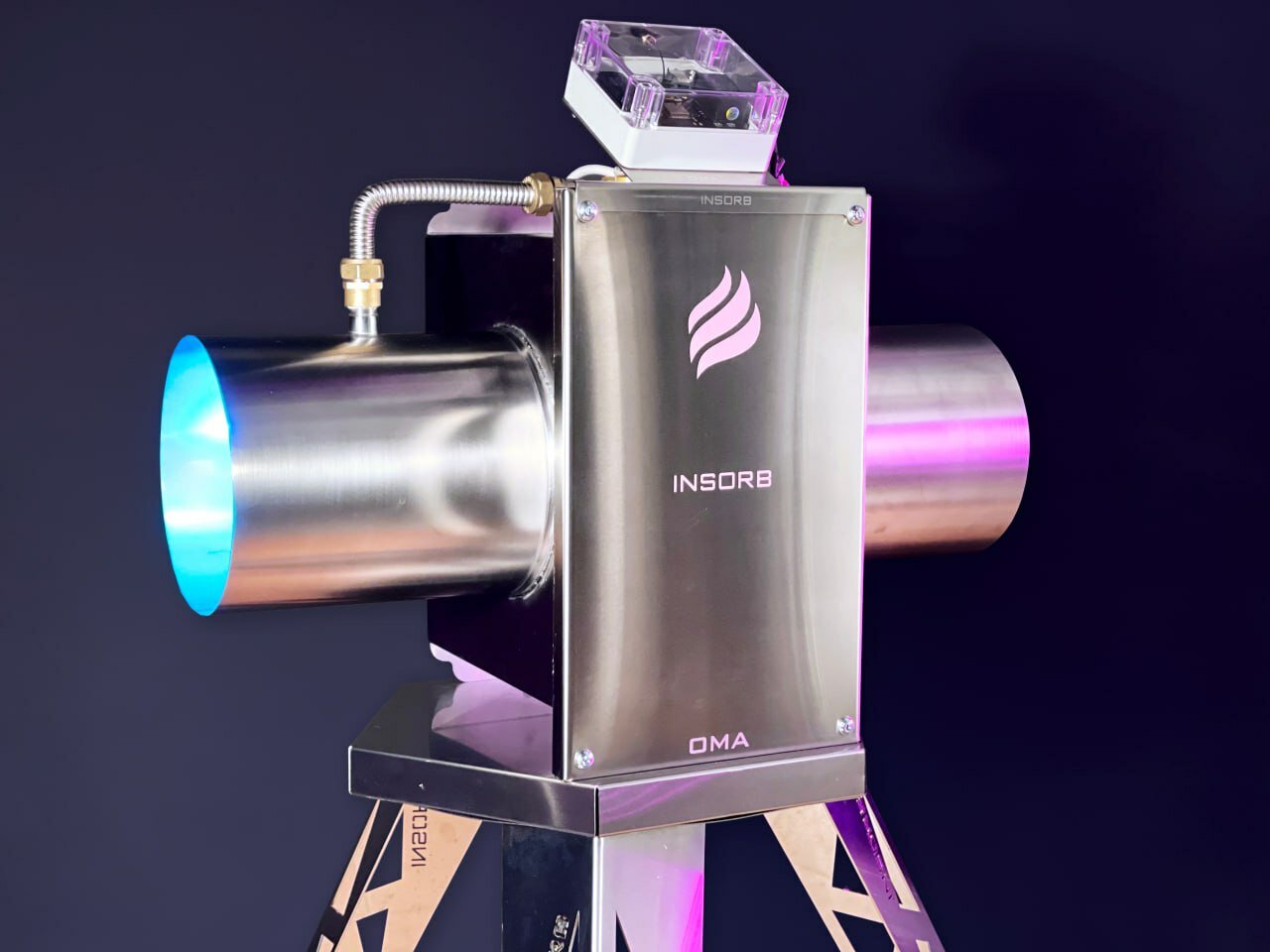 Гидрофильтр-Искрогаситель для мангала INSORB Oma 2000м3 (проточный) без автоматики