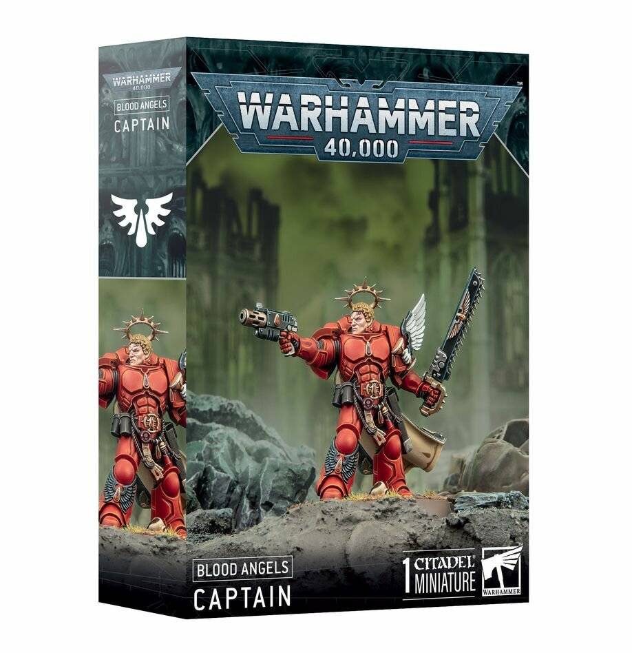 Модель для сборки Warhammer 40000 - Blood Angels: Captain