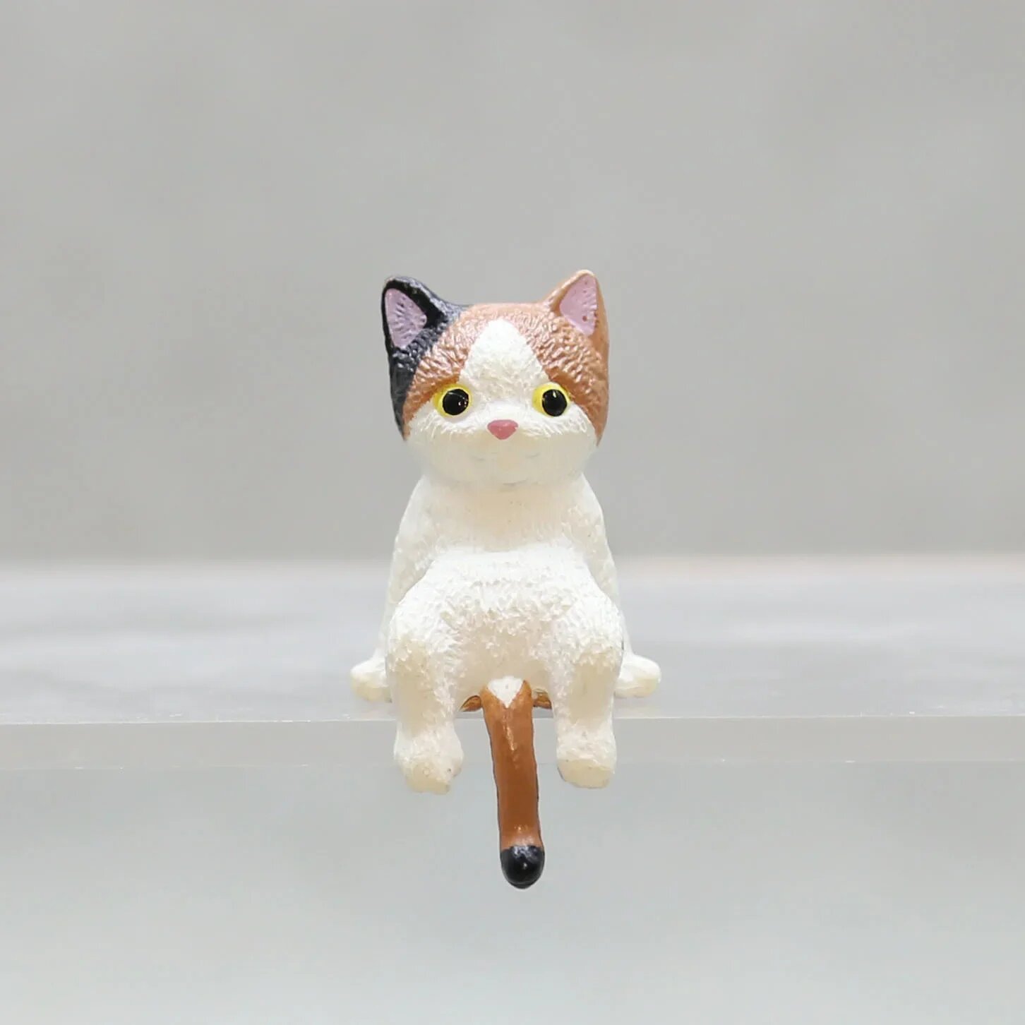 Милый котёнок ПВХ, белый, No.2, украшение