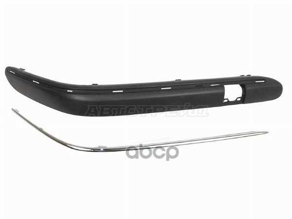 Молдинг бампера Mercedes-Benz C-Class 00-08 (Спереди/ Справа) Sat арт. ST-MD07-000M-1