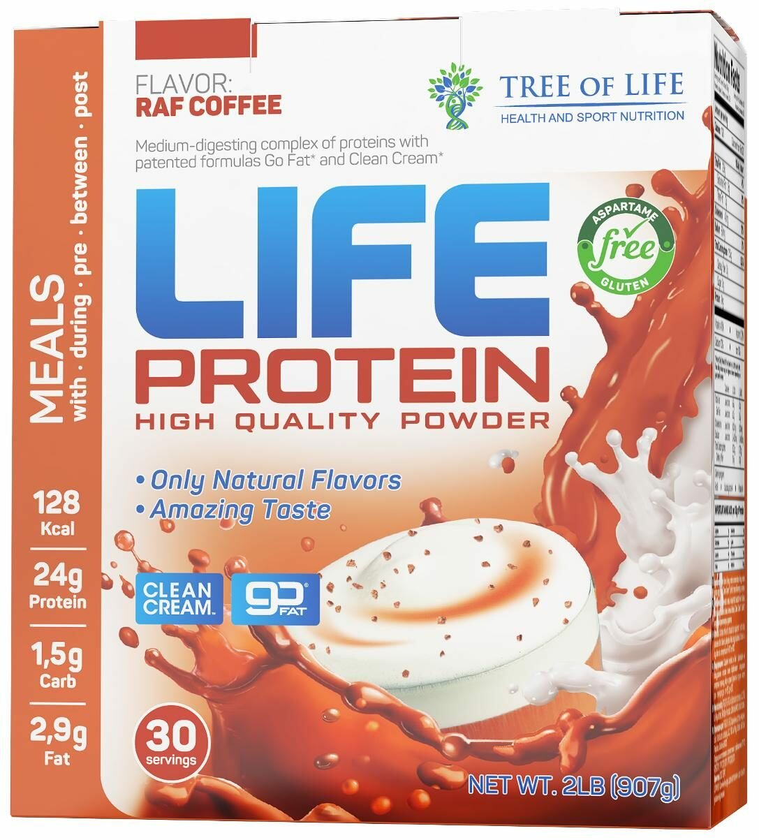 Tree of Life Life Protein 907 гр (кофе раф)