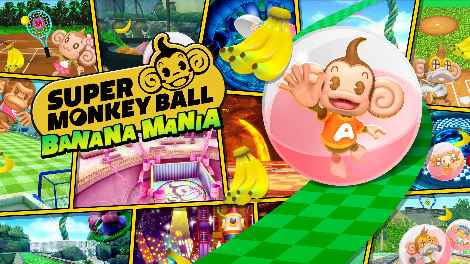Super Monkey Ball Banana Mania Standard Edition для Sony PlayStation | PS4 и PS5 | Игра навсегда | Быстрая доставка (Турция)