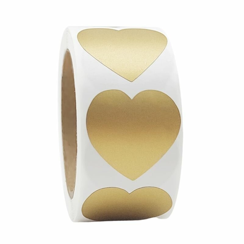 1 рулон из 300 наклеек, самоклеящиеся наклейки толщиной 2,5 см с покрытием от царапин-E 24 25