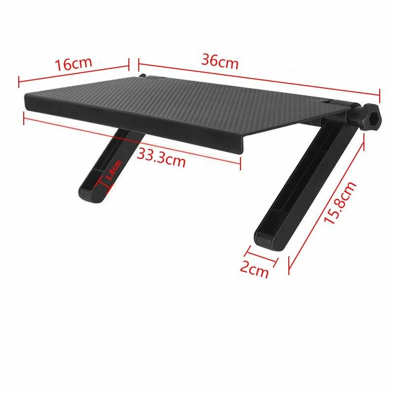 Полка для экрана телевизора, кронштейн хранения компьютерного монитора, без сверления, настенная телеприставки и роутера