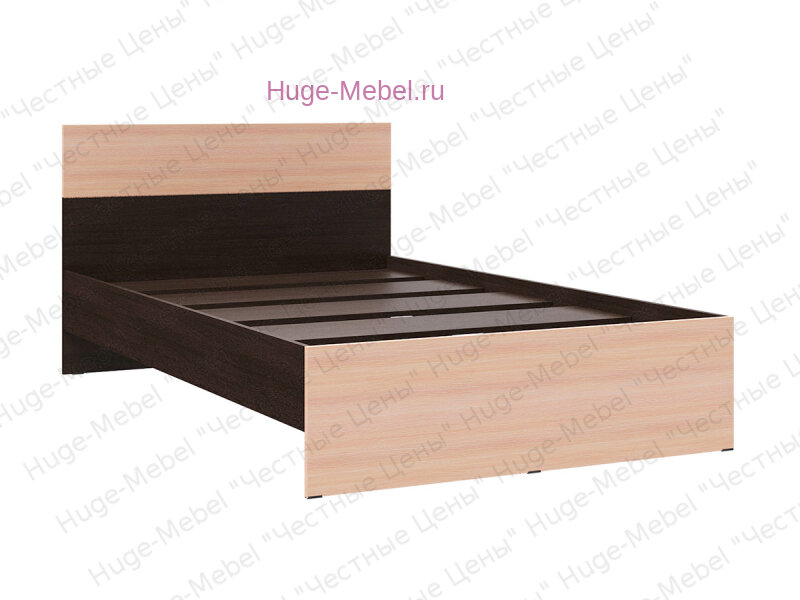 Кровать "Юнона венге" 120 см Huge Mebel . Ширина 1242 Высота 2032. Кровати