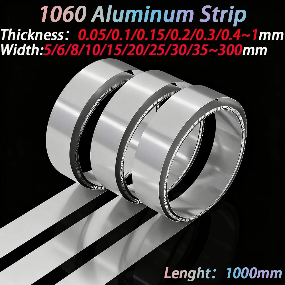 Алюминиевая полоса 1060 Width 20mm, Thickness 0.4mm