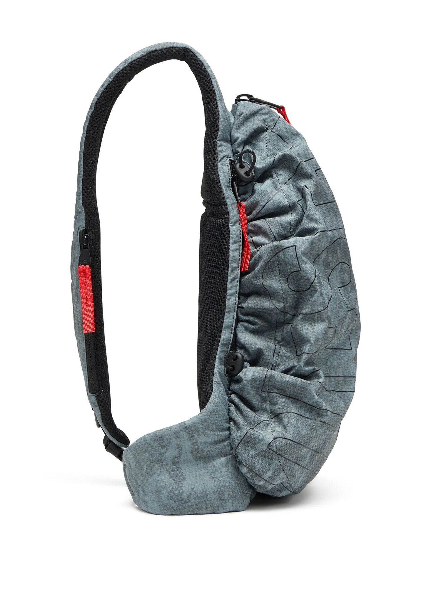 Сумка DIESEL Zip-D, grey — фото 1