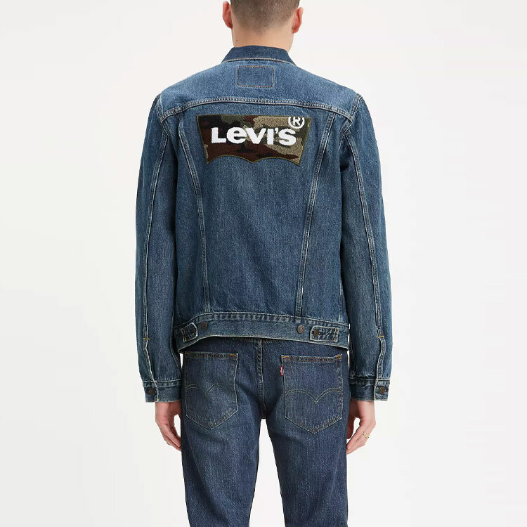 Куртка джинсовая Levi's, размер S, синий — фото 1