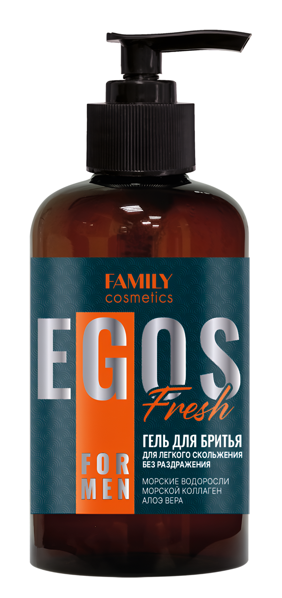 Крем после бритья Фэмили Косметик EGOS for men Energy восстанавливающий 285мл