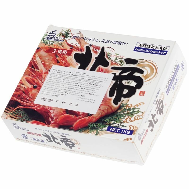 Креветка гребенчатая Ботан 17-24шт 1кг