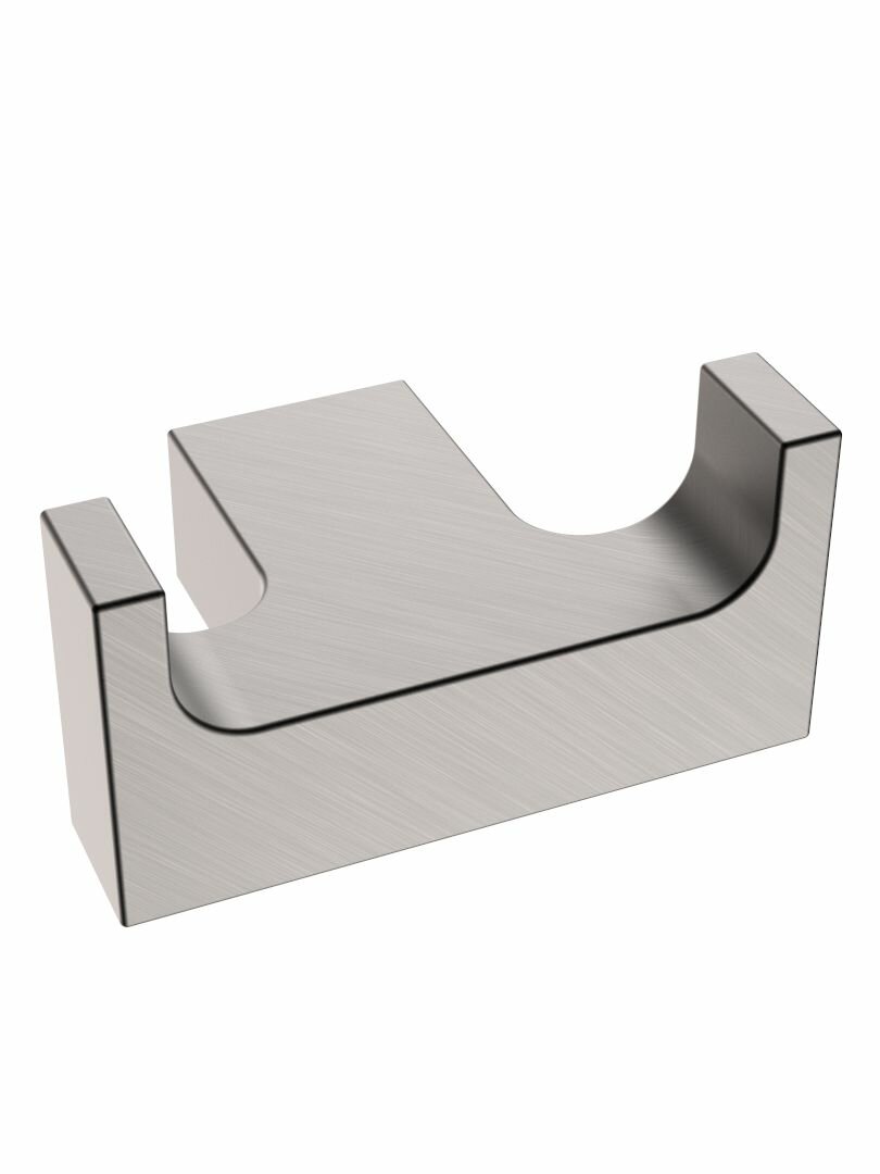 Крючок двойной KERN 9508 сатин