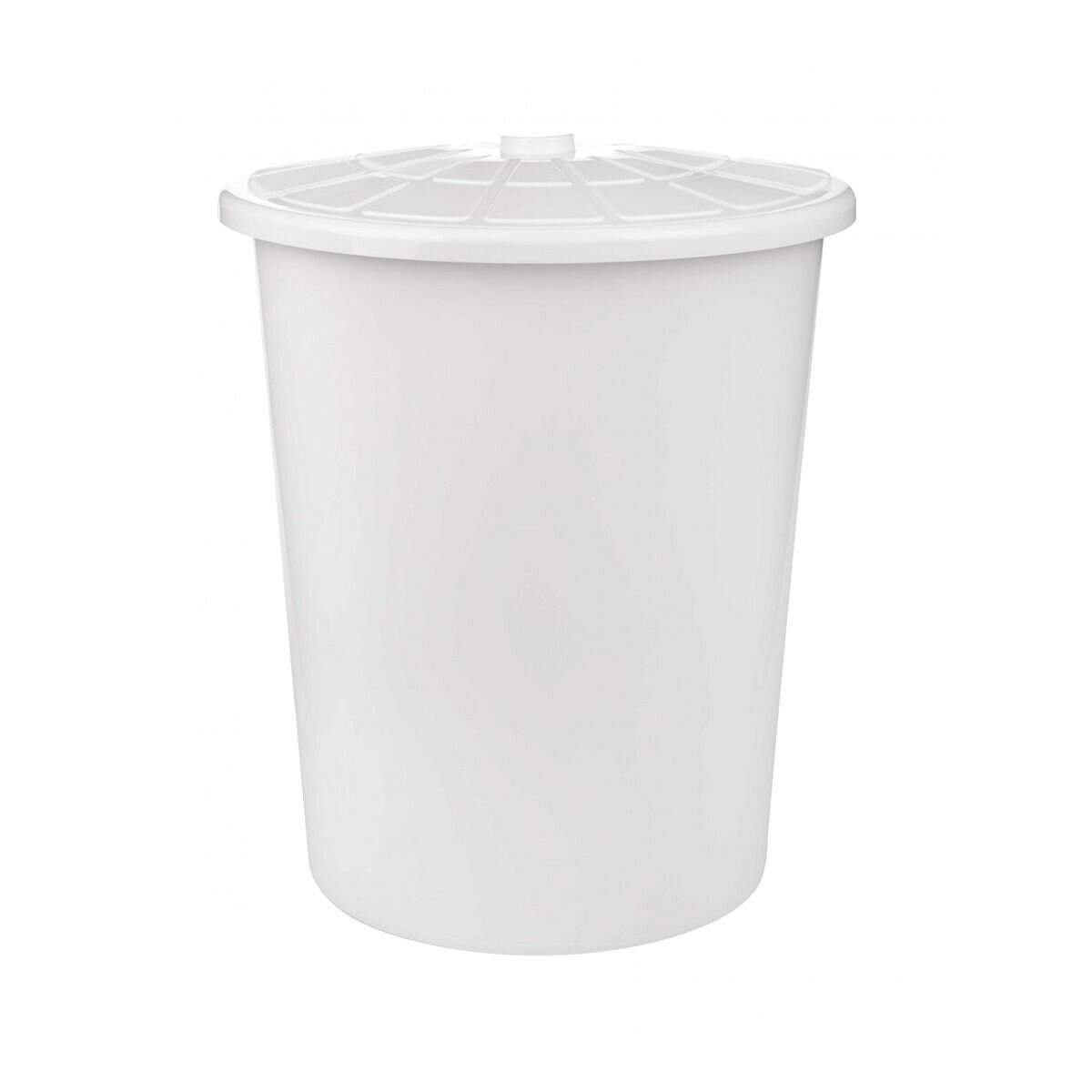 Бак универсальный Альтернатива пластиковый, с крышкой, белый, 100 л