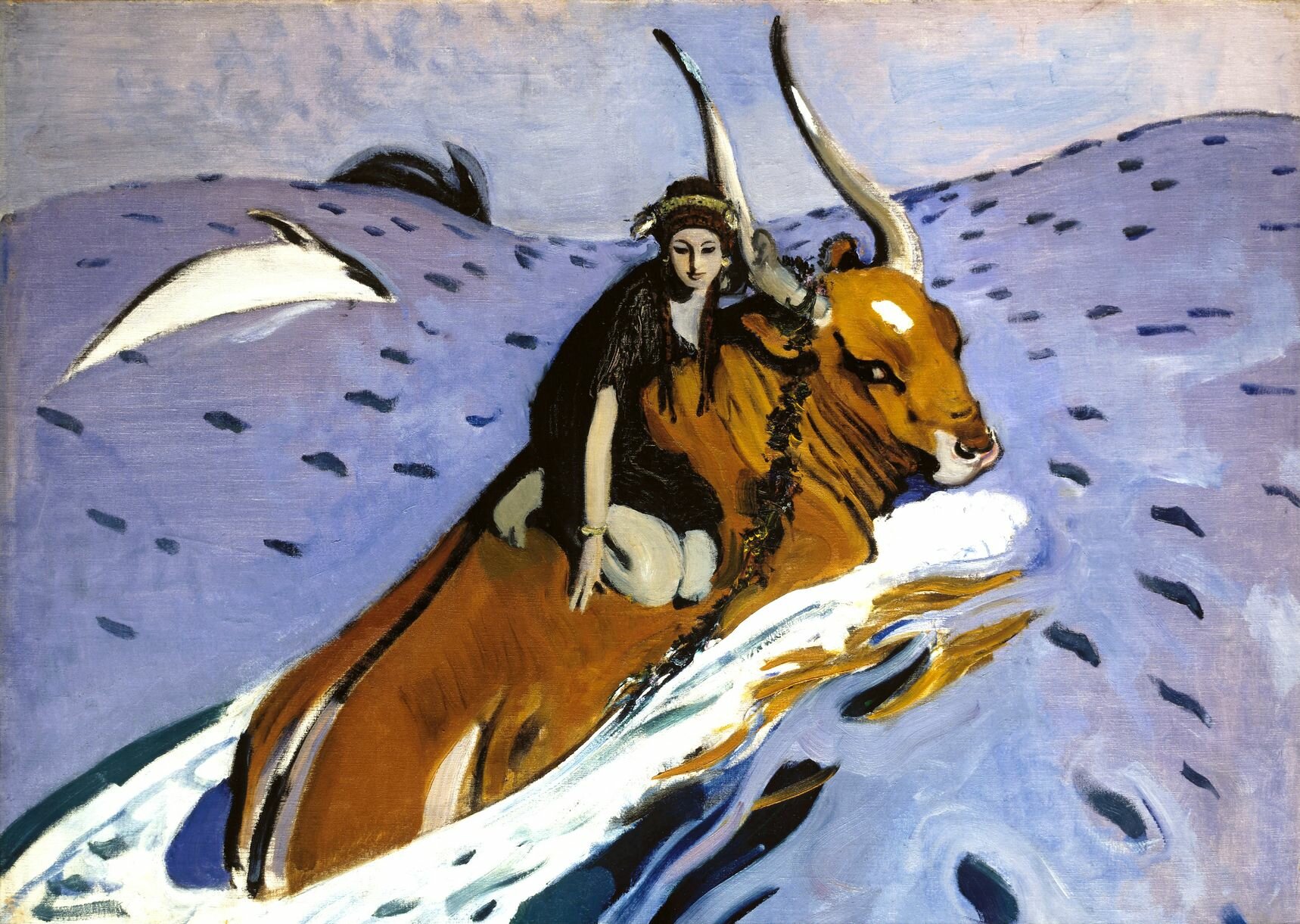 Картина Серова Валентина Похищение Европы 60х43 см