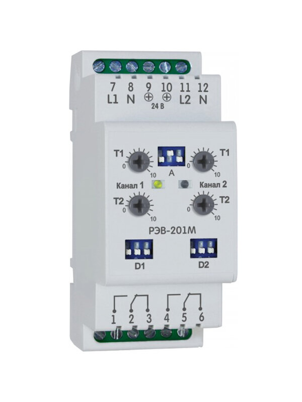Реле времени РЭВ-201М-У3.1 OptiDin