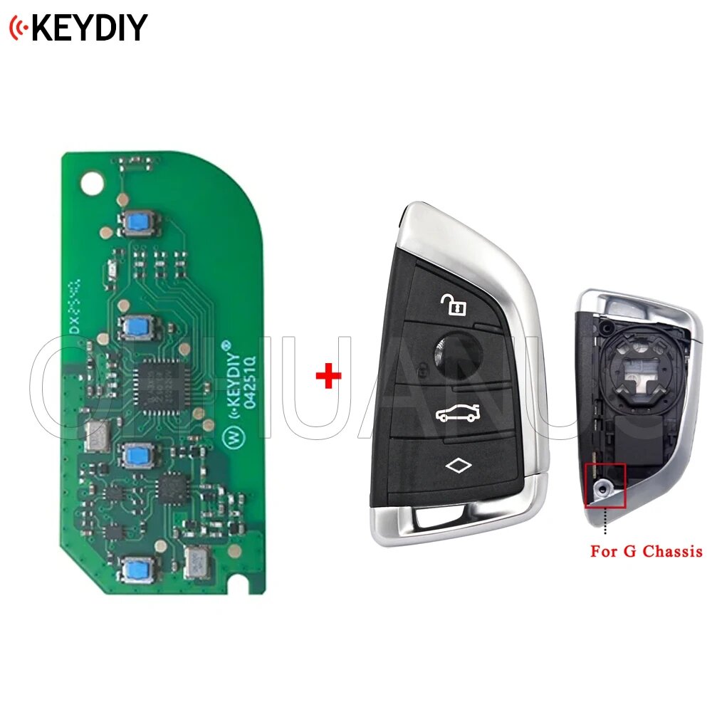 KEYDIY KD FGB58 Плата удаленной печатной платы для BMW серии G G21 G20 G31 G30 Генеральный ключ такой же, как смарт-ключ ZB