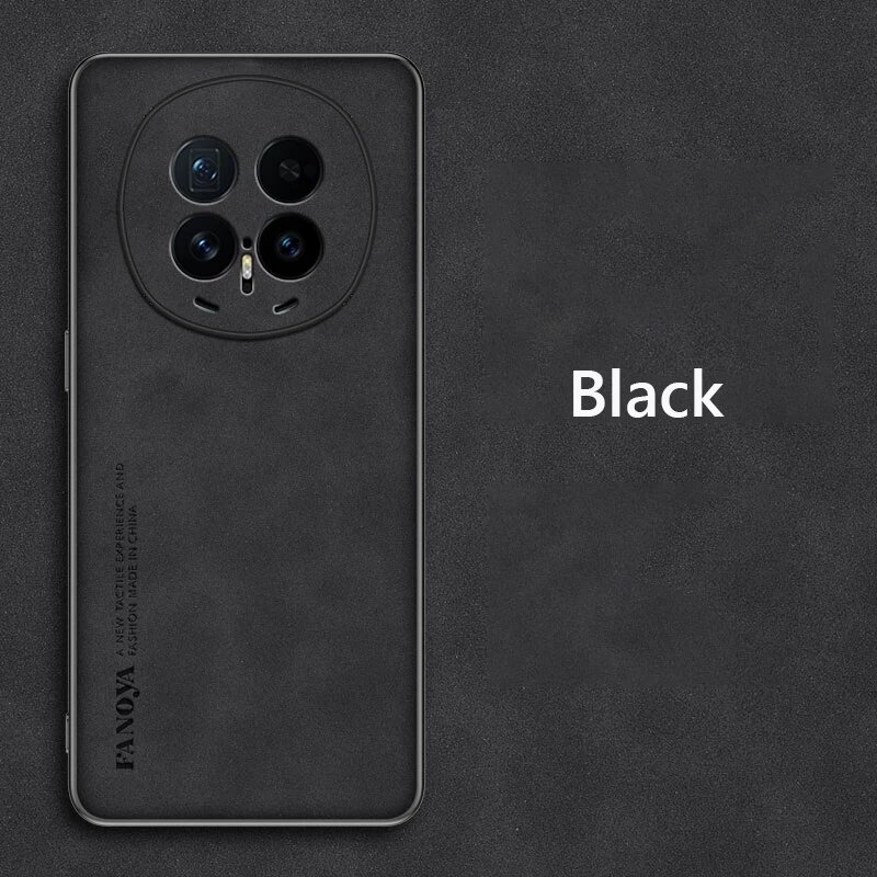 Роскошный кожаный чехол в стиле ретро для Honor Magic8 Pro Magic 8 Черный, Black, For Magic 8 Pro